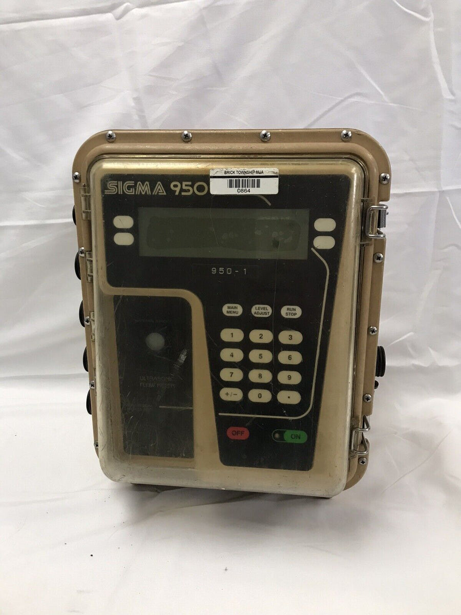 Hach Sigma 950 Ultrasonic Flow Meters with Enclosure FOR PARTS ...
