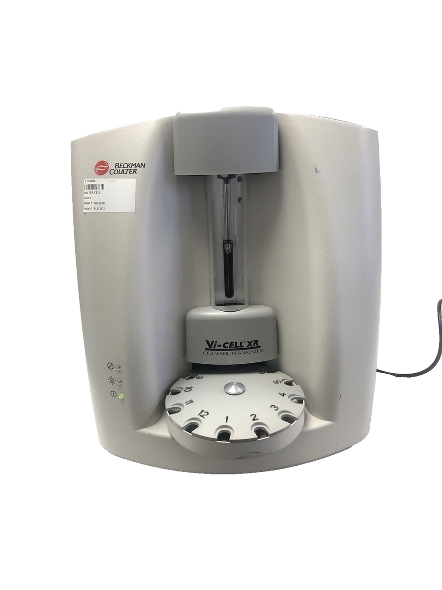 Beckman Coulter VI-CELL-SGL Cell Viability Analyzer Video Included ...