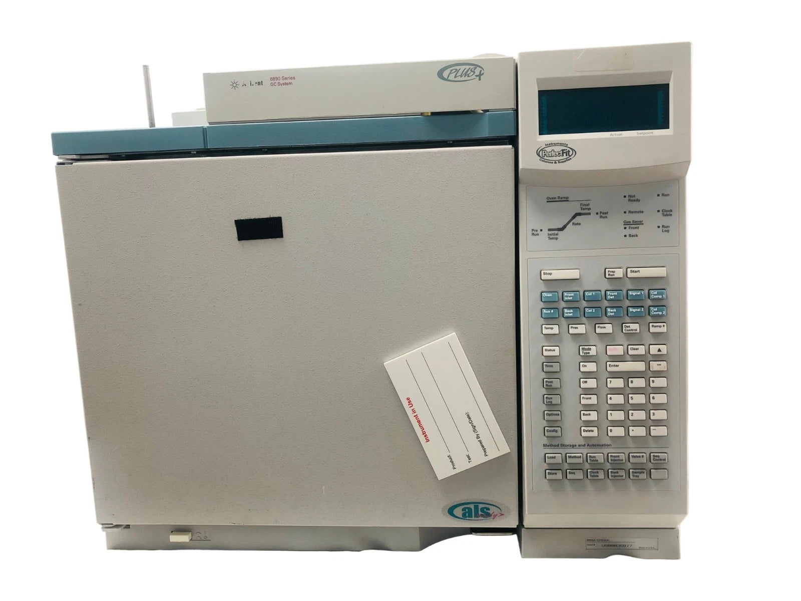 Agilent HP 6890 Plus+ Series GC System with FID AUX TCD G1530A ...