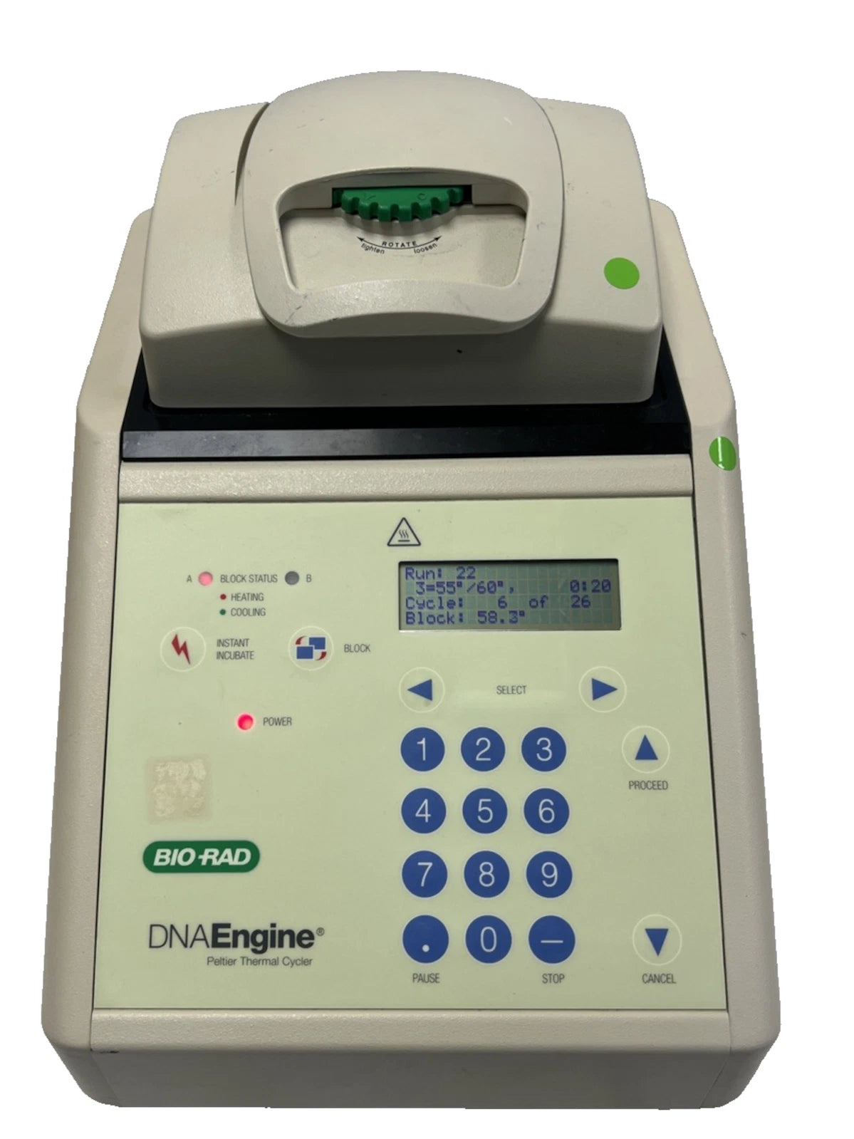 Bio-Rad DNA Engine PTC-200 Dual Block 96-Well PCR Thermal Cycler PCR A ...