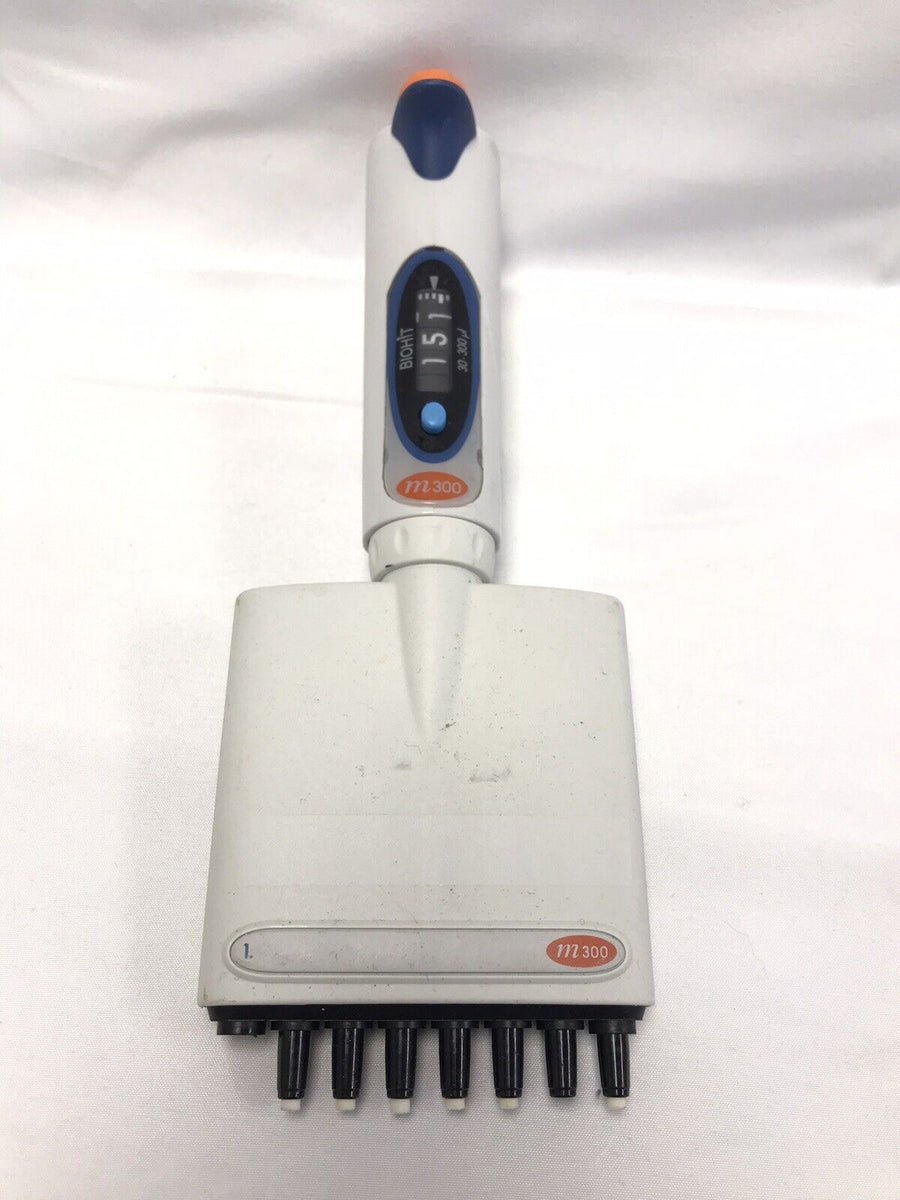 BIOHIT m300 30 - 300 uL 8 Channel M300/8 Pipette Pipet SARTORIUS Parts ...