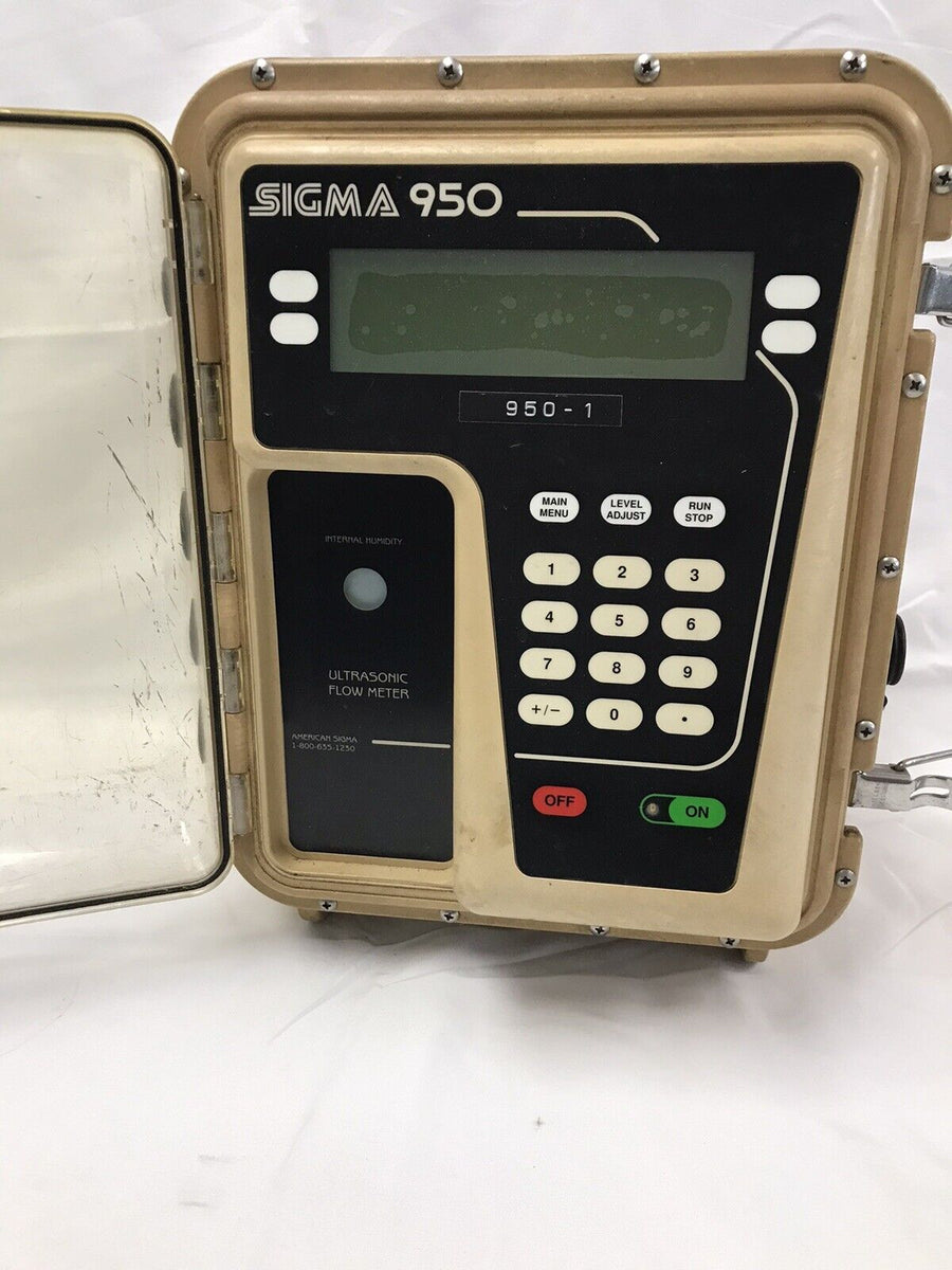 Hach Sigma 950 Ultrasonic Flow Meters with Enclosure FOR PARTS ...